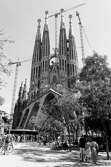Barcelone Sagrada Familia Eglise Noir Et Blanc Sagrada Fam lia Barcelone Sagrada Familia Eglise Noir Et Blanc Sagrada Fam lia