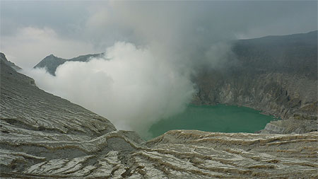 Cratère kawah ijen : Volcans : Montagne : Volcan Kawah Ijen : Java ...