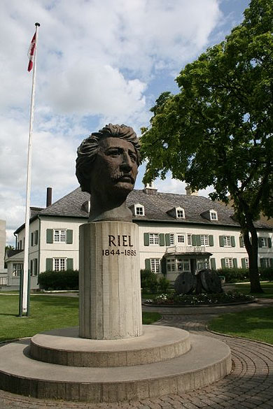 Louis Riel : Statues : Winnipeg : Manitoba : Canada : Routard.com