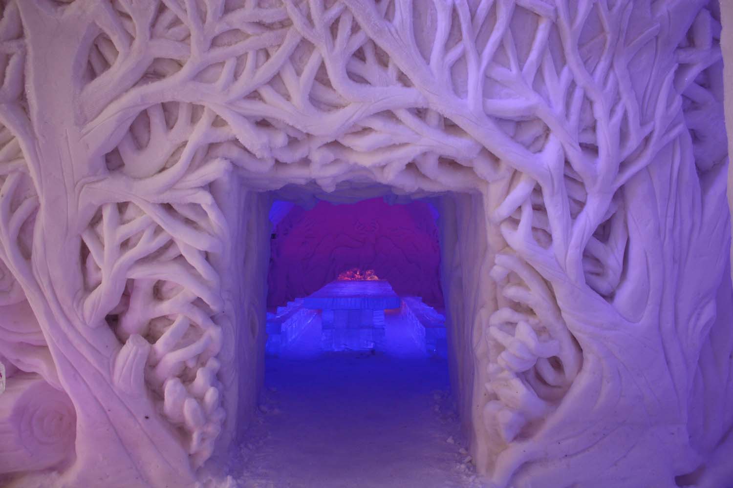 Snow Village à côté de Kittilä : Insolite : Ylläsjärvi : Laponie ...