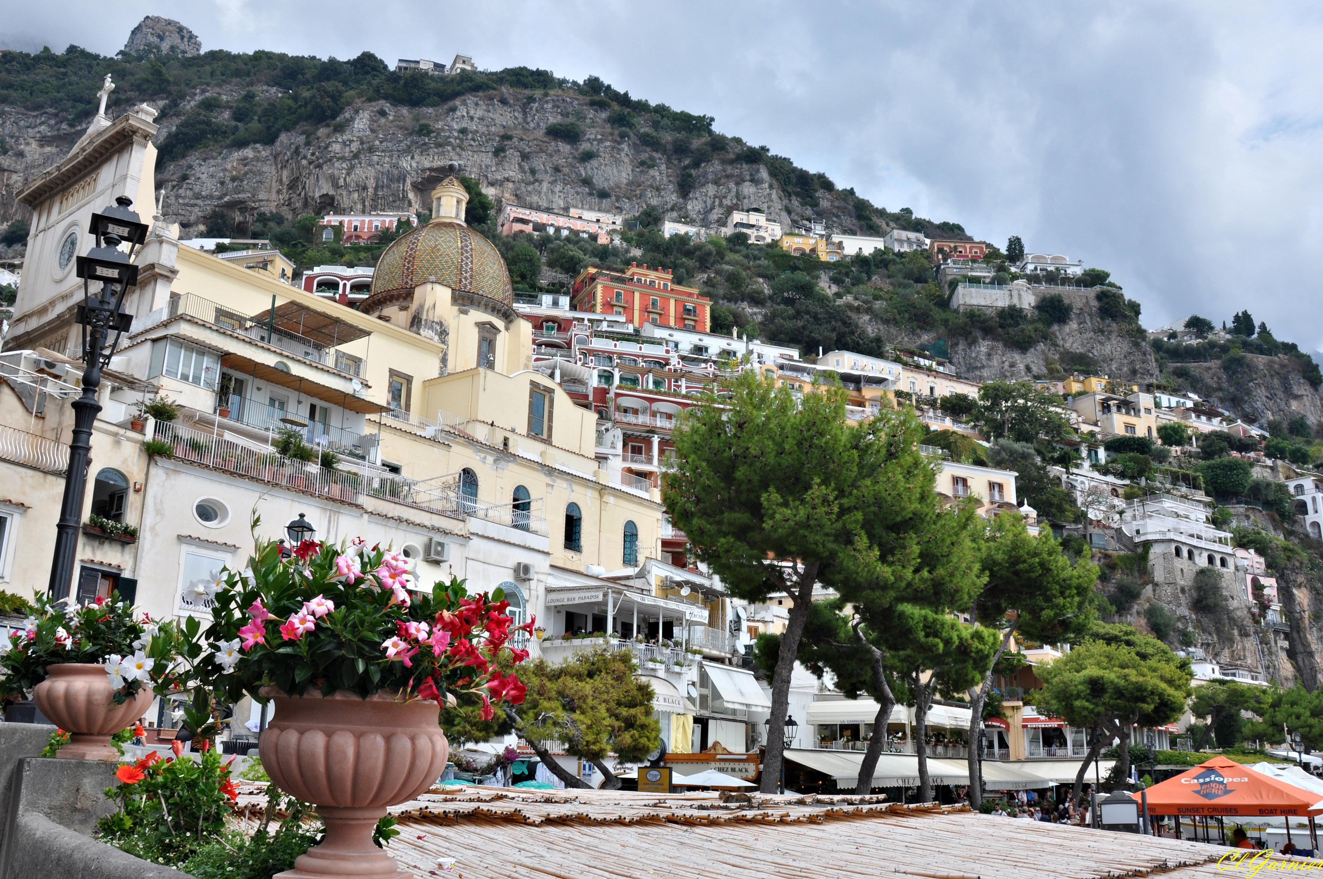 Le centre de Positano : Positano : Côte amalfitaine (Costiera ...