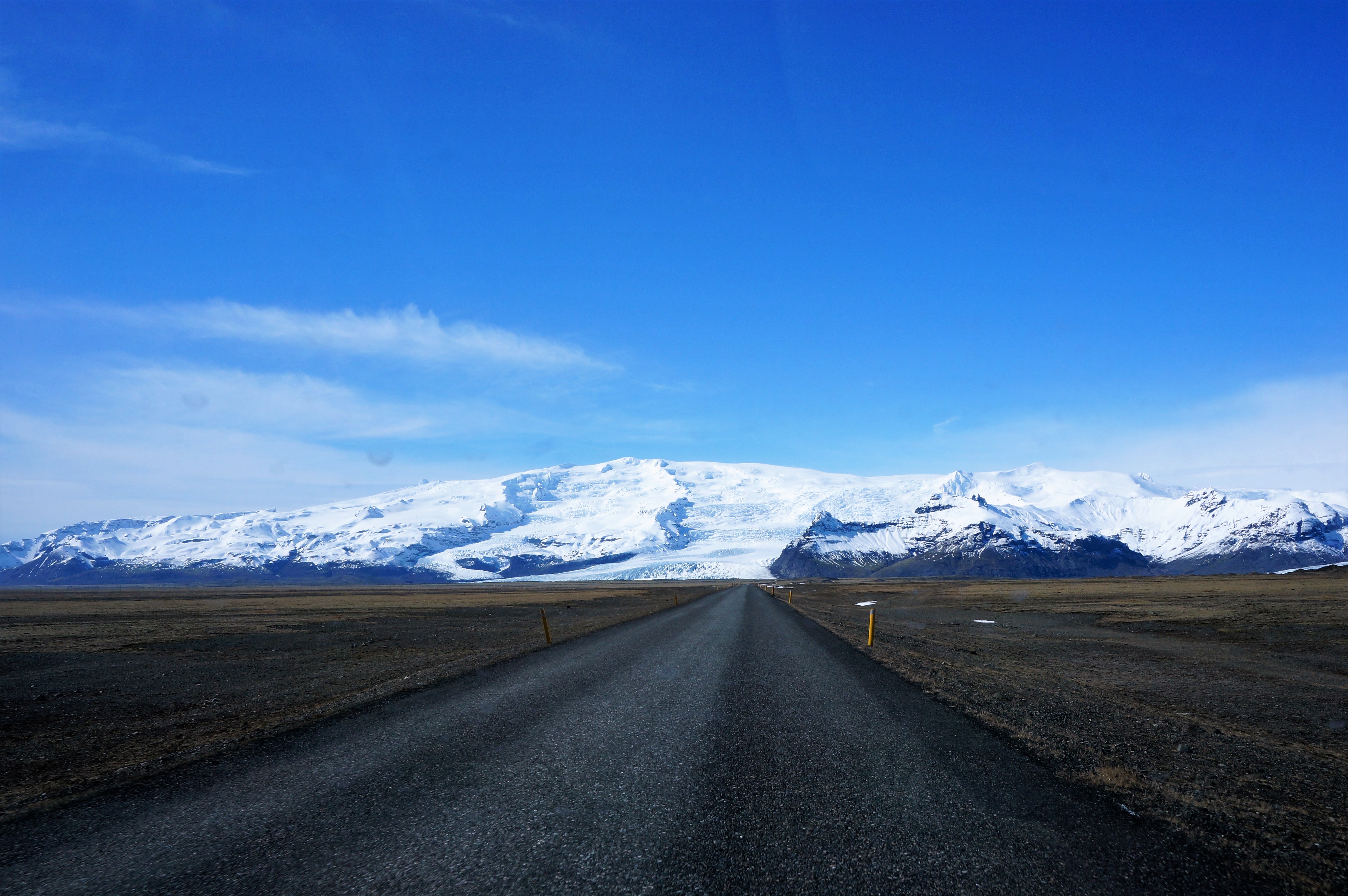 Route numéro 1 en Islande : Routes : Transport : Glacier : Montagne ...