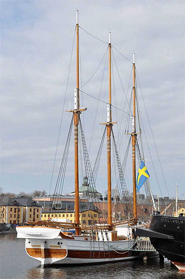 Vieux bâteau à Stockholm : Bateaux : Transport : Stockholm : Suède ...