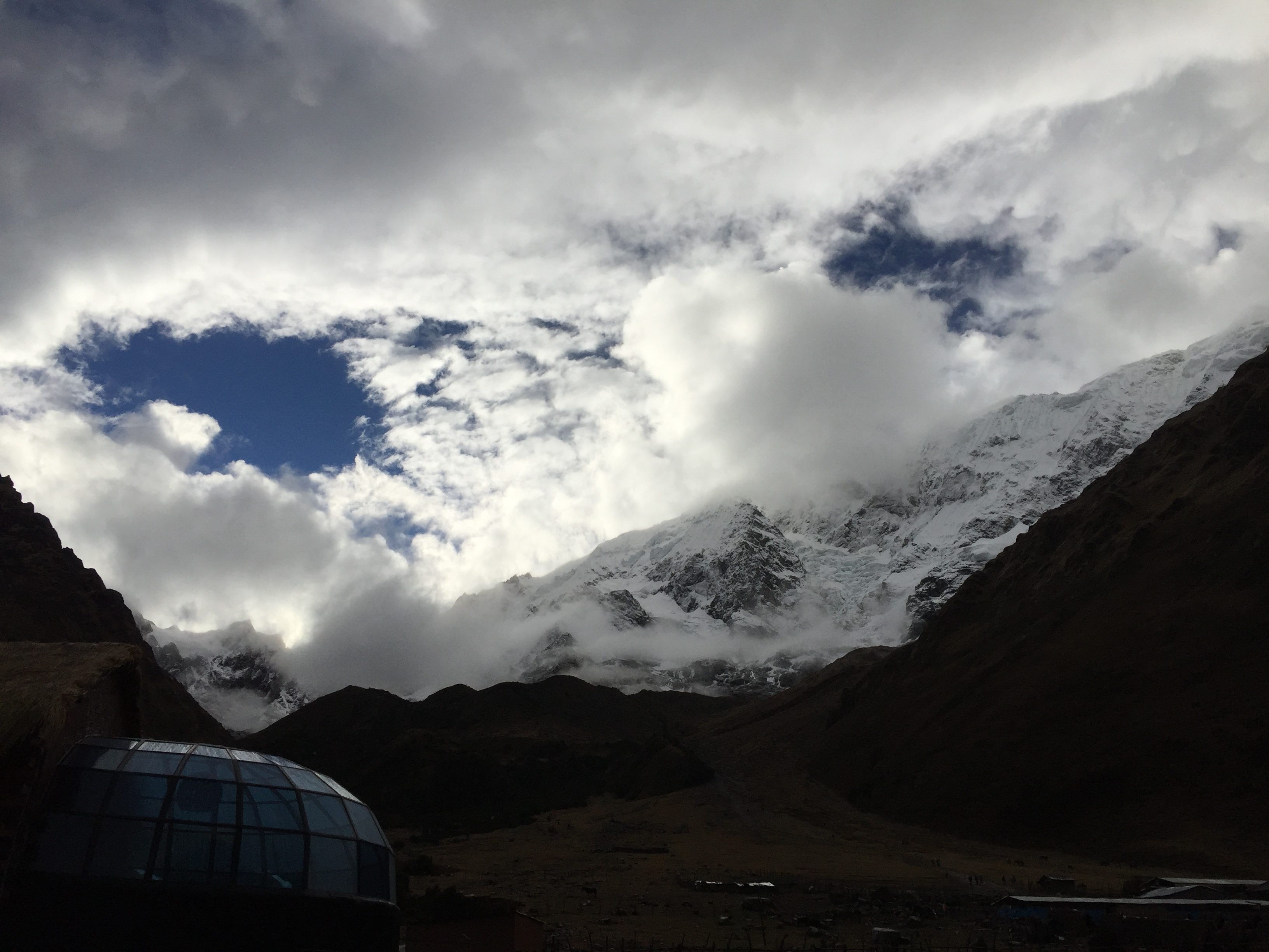 Trek au Pérou : Montagne : Salcantay : Andes péruviennes (Cordillère ...