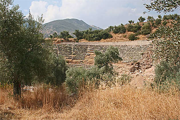 Théâtre de Nyssa : Théâtre de Nyssa : Nyssa : Égée du Sud : Turquie ...
