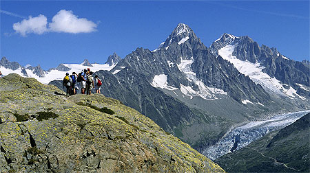 Aiguilles du Chardonnet et d'Argentière : Montagne : Massif du mont ...