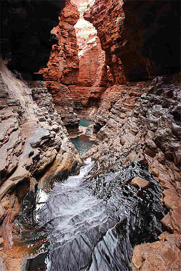 Hancock Gorge : Karijini National Park : Pilbara : Western Australia ...