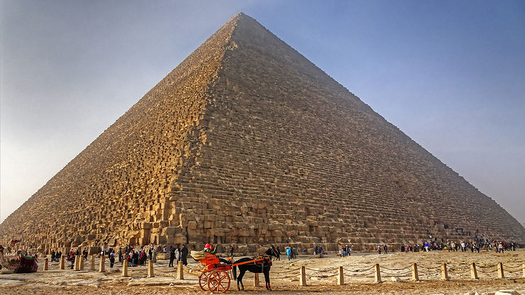 Pyramide du roi Khéops : Pyramides : Pyramide de Kheops : Pyramides de ...