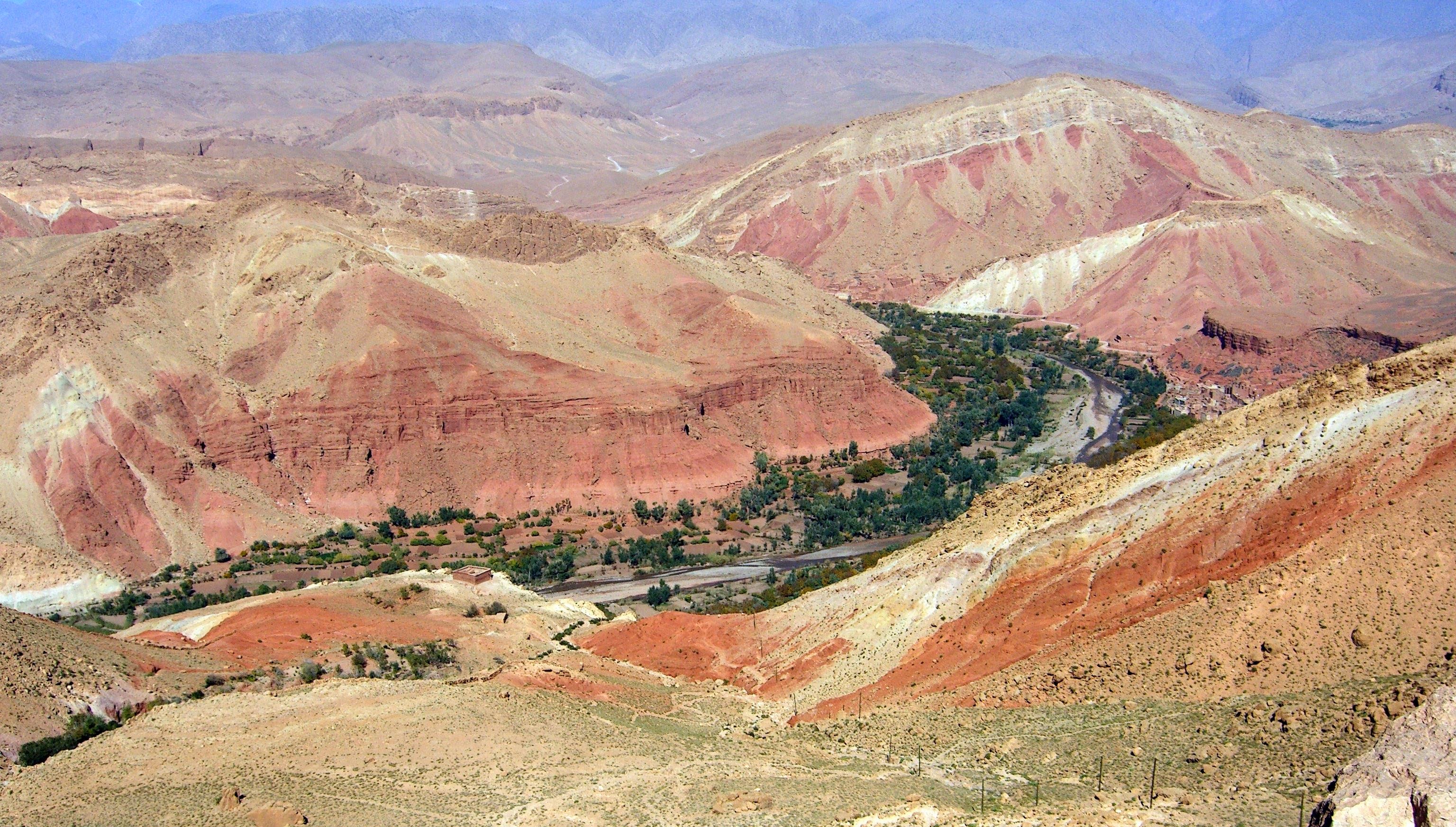 Gorges de Dadès : Désert : Vallée des gorges du Dadès : Ouarzazate et ...