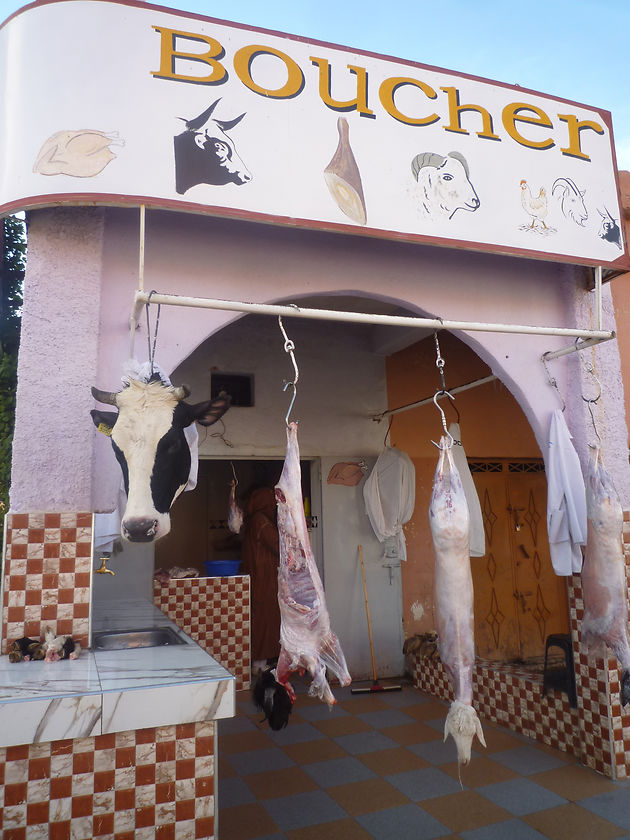 Boucherie marocaine : Marchés : Aourir : Côte atlantique : Maroc ...