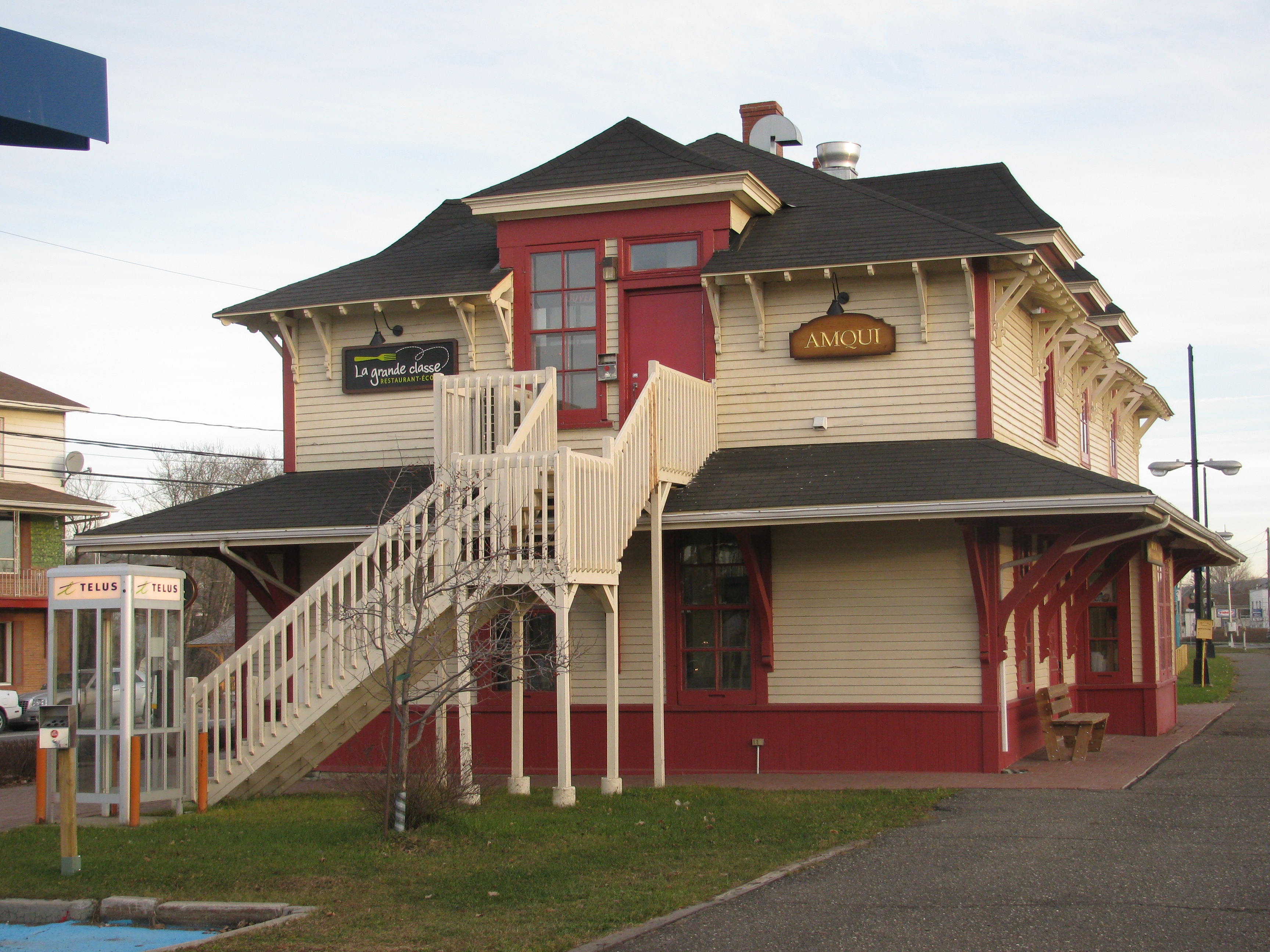 Gare à Amqui : Transport : Amqui : Gaspésie : Québec : Routard.com