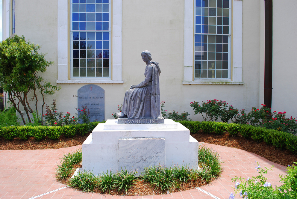 Evangeline : Statues : St Martinville : Pays cajun et bayous ...