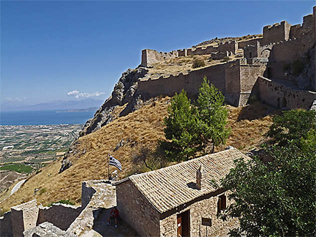 Acrocorinthe : Ancienne Corinthe : Corinthe : Péloponnèse : Grèce ...