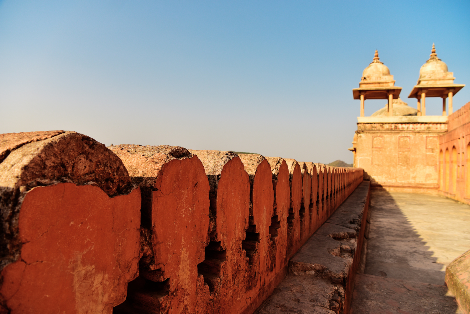 Perspective : Châteaux : Amber Palace (Fort d'Amber) : Rajasthan ...