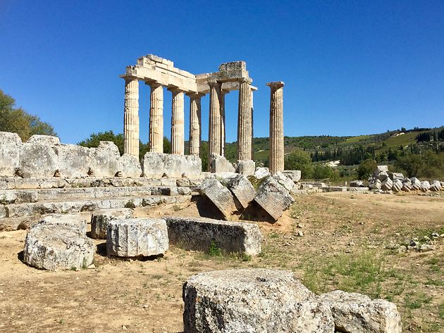 Némée Temple de Zeus : Temples : Péloponnèse : Grèce : Routard.com