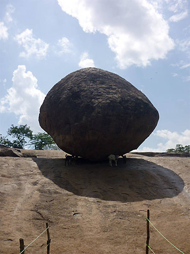 Krishna Butter Ball : Krishna Butter Ball : Mahabalipuram (Mamallapuram ...