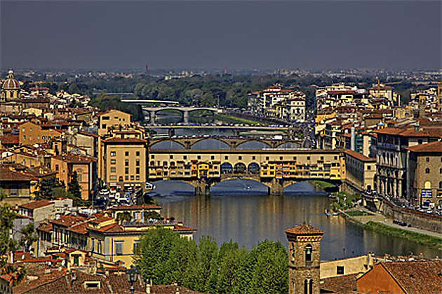Florence : Ponts : Ponte Vecchio : Centre historique : Florence ...