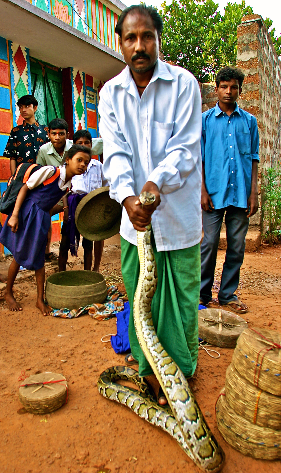 Chercheurs de serpents en Orissa (Inde) : Serpents : Animaux : Animaux ...