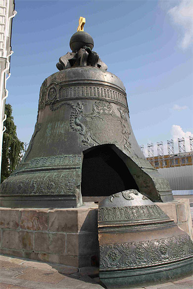 Bourdon Tsar : Tsar Kolokol (Cloche-reine) : Kremlin : Moscou : Routard.com