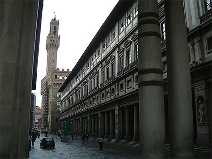Florence, la Galerie des Offices : Galleria degli Uffizi (Galerie des ...