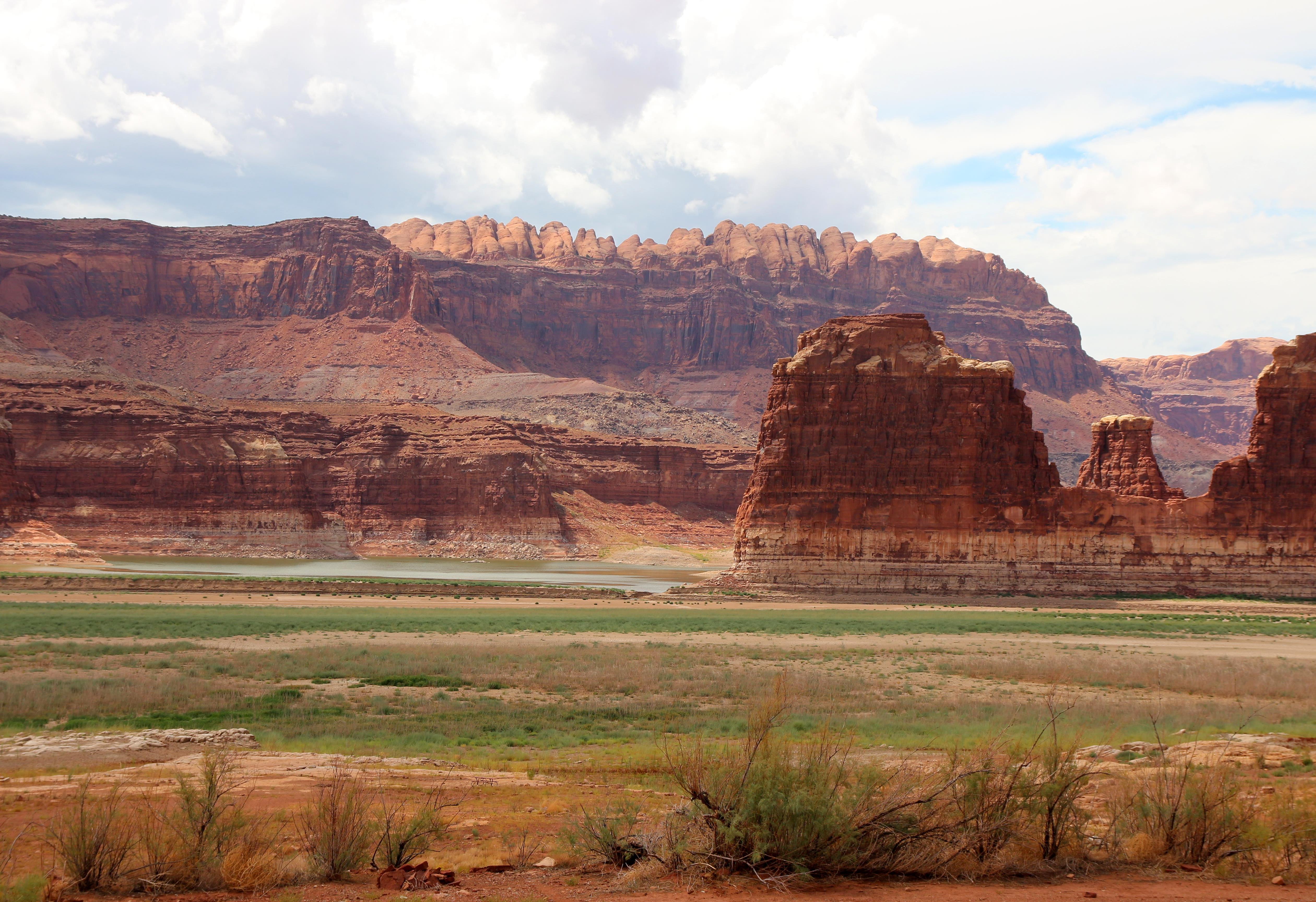 La marina de Hite : Hite : Glen Canyon National Recreation Area : Utah ...