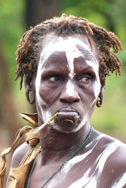 Femme Mursi : Portraits : Vallée de l'Omo : Sud : Éthiopie : Routard.com