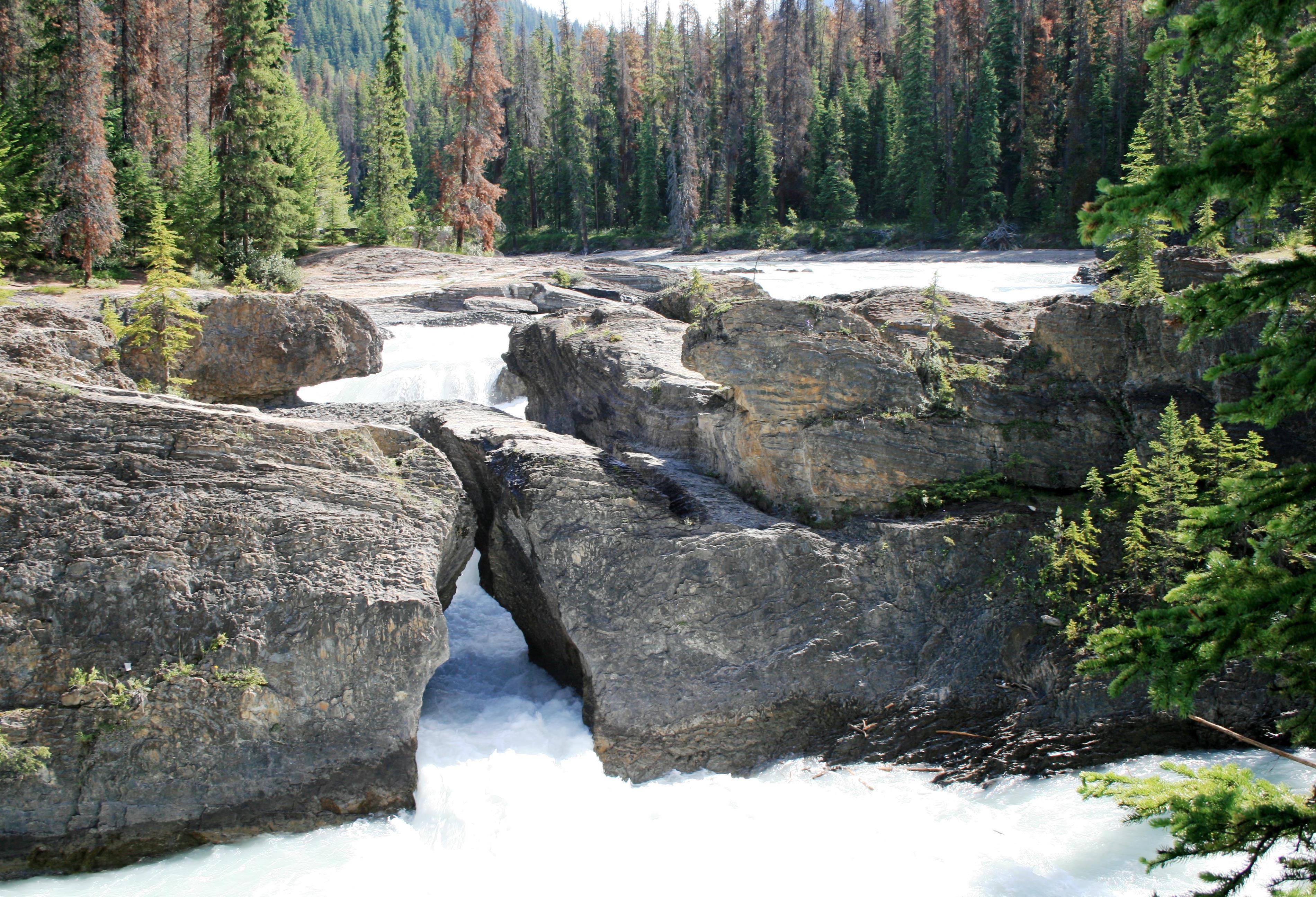 Natural Bridge : Parc national de Yoho : Colombie-Britannique : Canada ...
