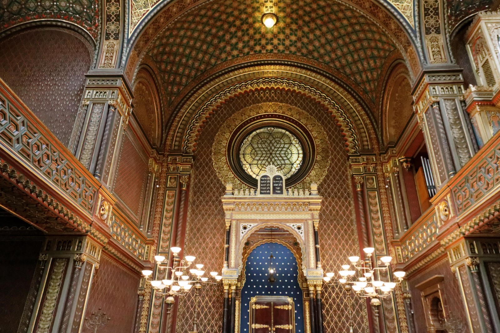 Synagogue espagnole : Synagogue espagnole : Quartier de Josefov (ville ...