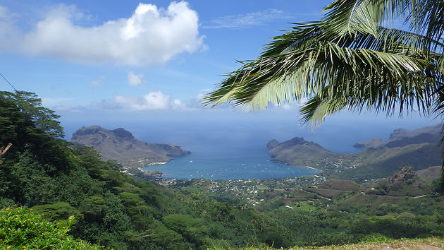 Baie de Taiohae : Taiohae : Nuku Hiva : Îles Marquises : Polynésie ...