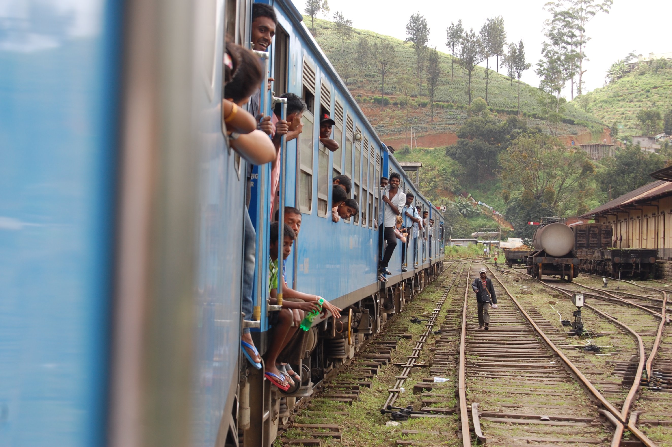 Trajet en train entre Hatton et Haputale : Transport : Montagnes du ...