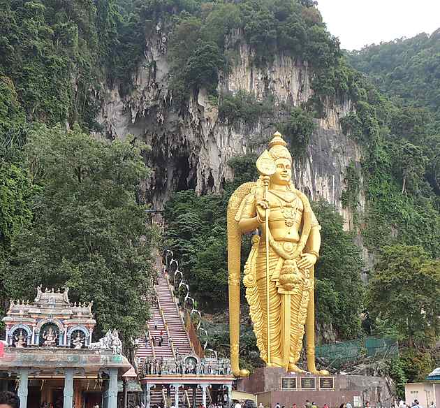 Grottes de Batu : Statues : Grottes : Batu Caves : Kuala Lumpur ...