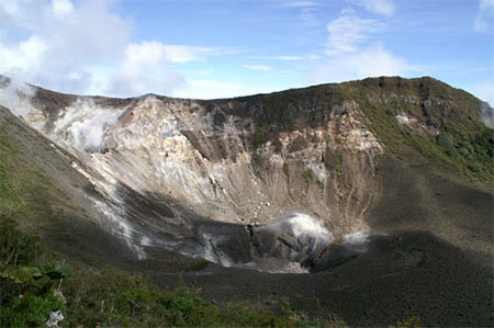 Volcan Turialba : Volcans : Montagne : Turrialba : Vallée centrale et ...