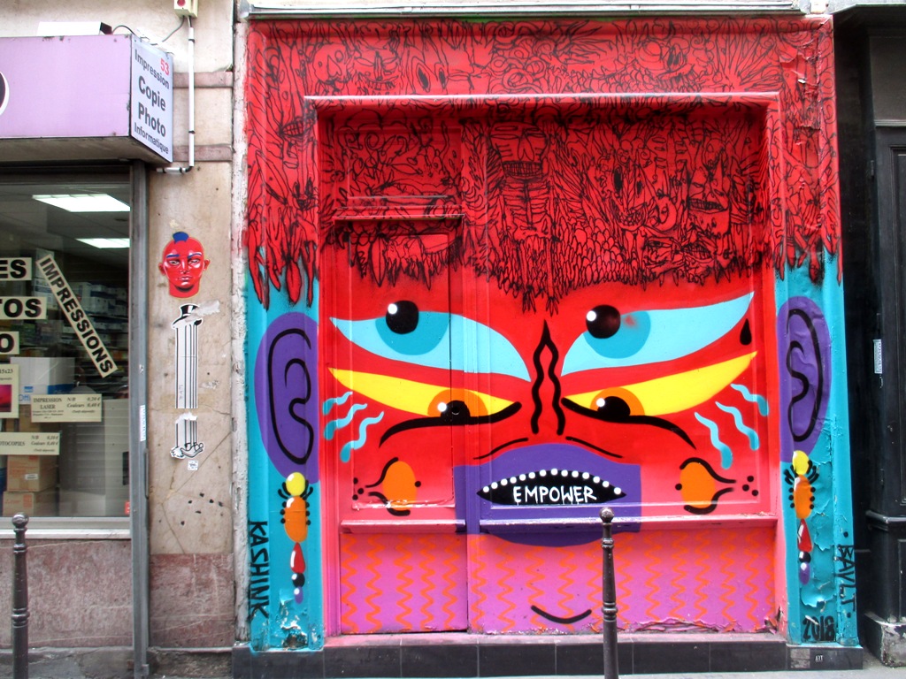 Art street (Kashink) : Street art : 3ème arrondissement : Paris ...