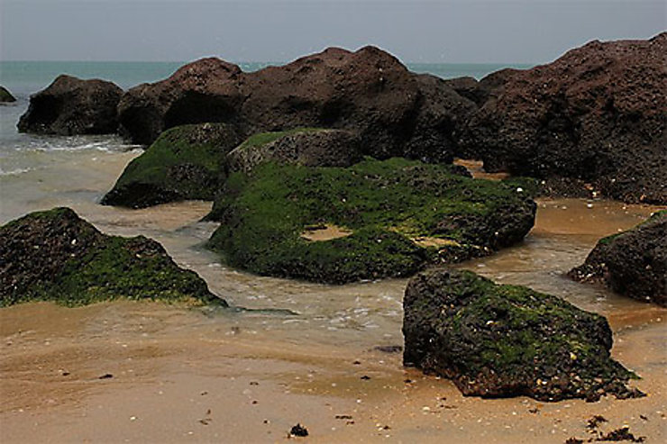 Rocher à Ngaparou : Plages : Mer : N'Gaparou : Petite Côte : Sénégal ...