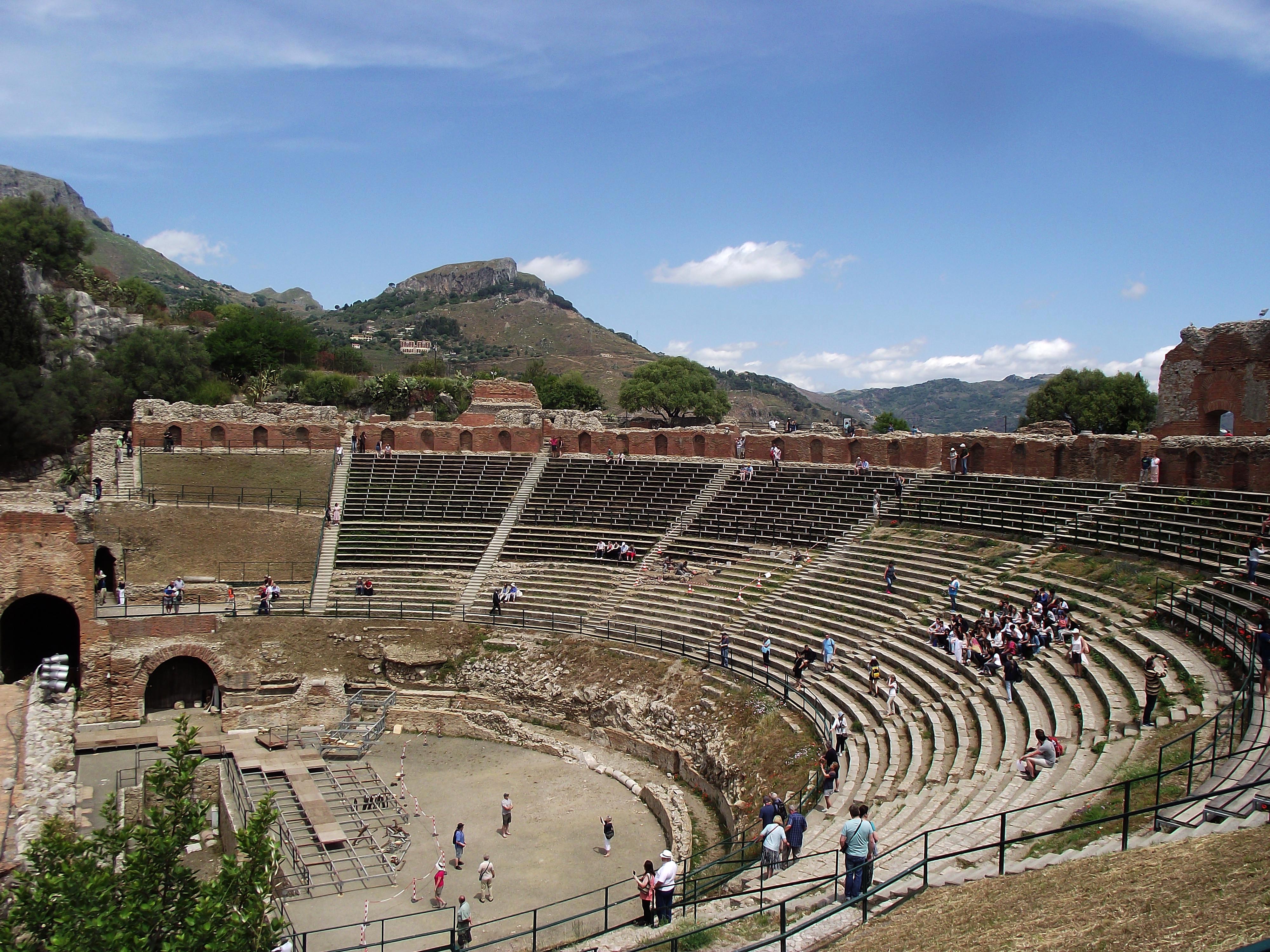 Cirque gréco-romain : Taormina : Sicile ionienne : Sicile : Routard.com