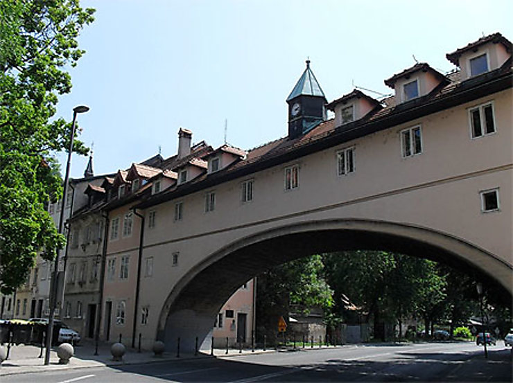 Pont habité : Ponts : Ljubljana : Slovénie : Routard.com