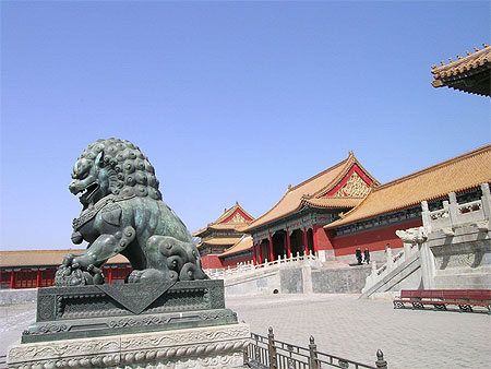La Cité Interdite : Statues : Cité interdite : Pékin (Beijing ...