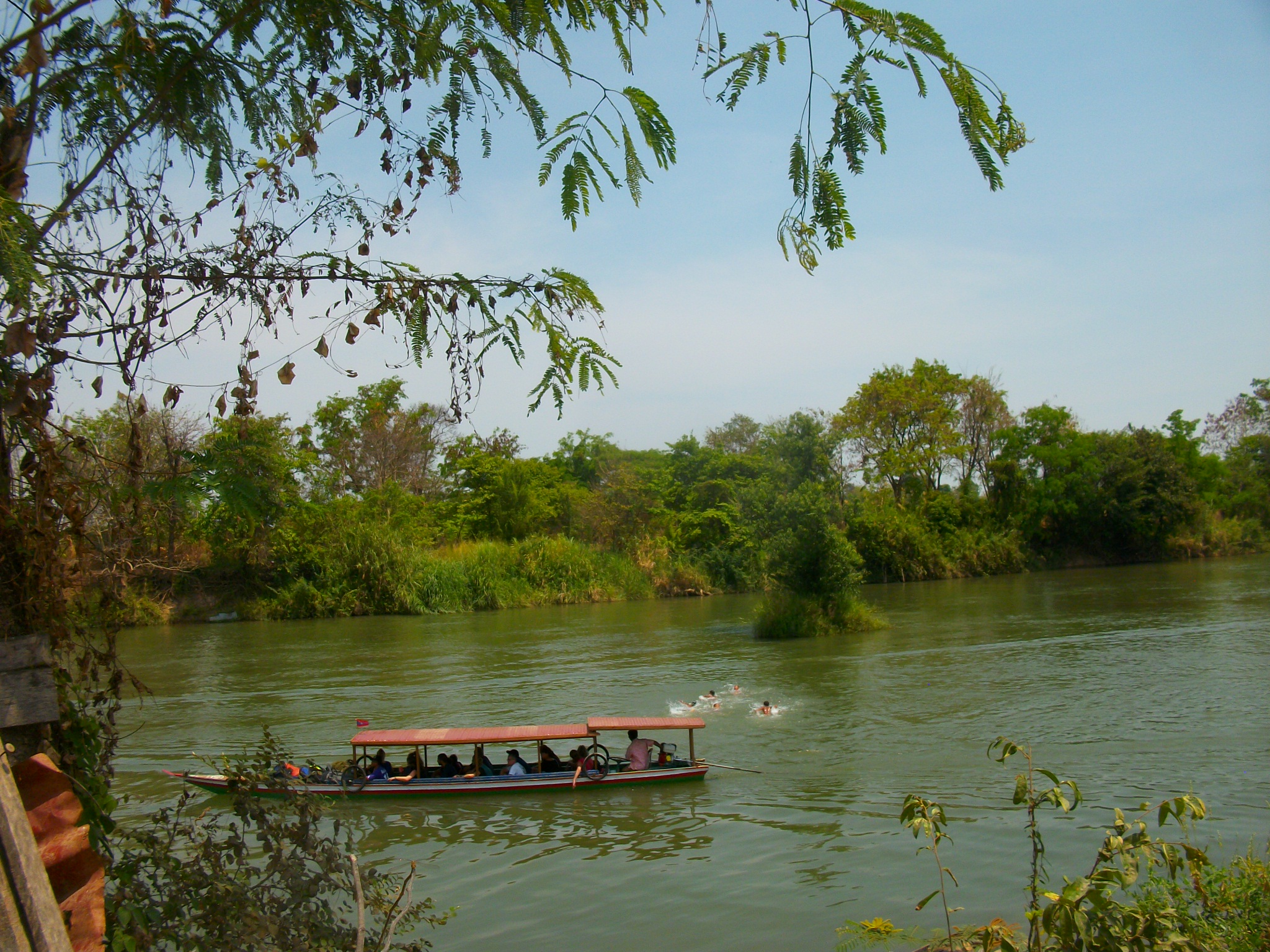 Sur Don Det : Bateaux : Transport : Fleuve : Ile de Det (Don Det ...