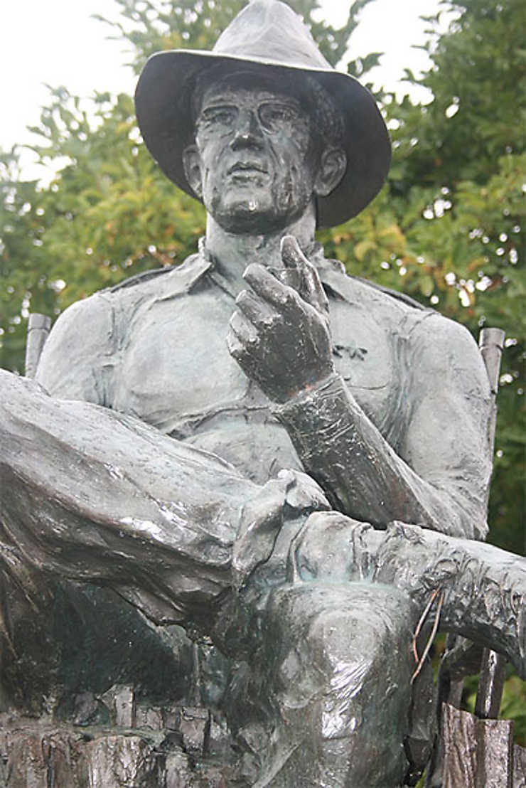 Statue de John Ford : Statues : Portland : Maine : États-Unis : Routard.com