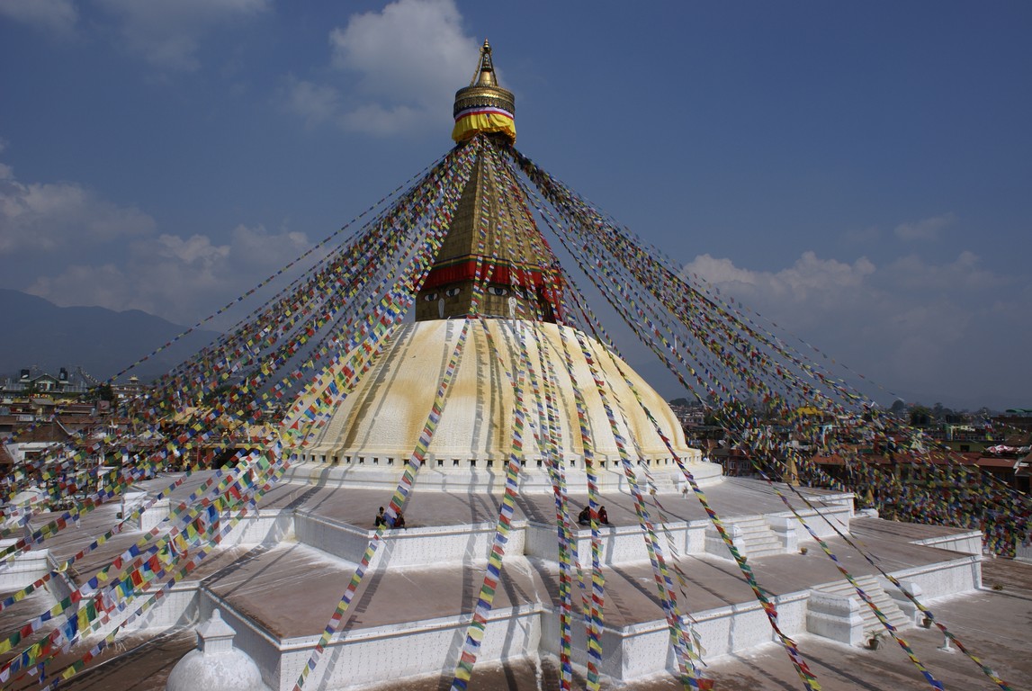 Stupa de Bodnath : Temples : Bodhnath : Vallée de Kathmandu : Népal ...