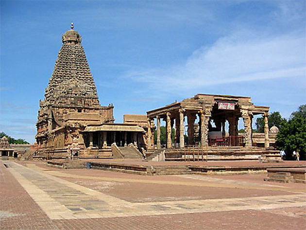 Le Grand Temple : Temples : Tanjore (Thanjavur) : Tamil Nadu : Inde ...