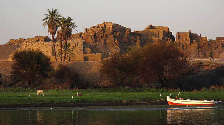 Ile Eléphantine : Île Éléphantine : Assouan (Aswan) : Vallée du Nil ...