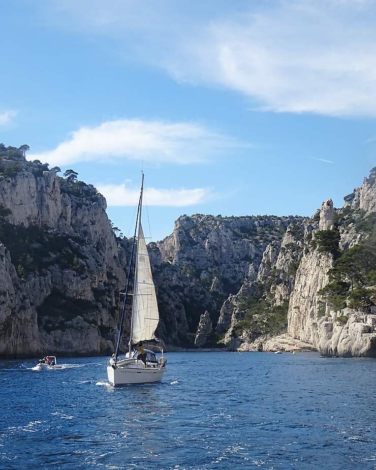 Les calanques de Marseille : Bateaux : Transport : Falaise : Calanques ...
