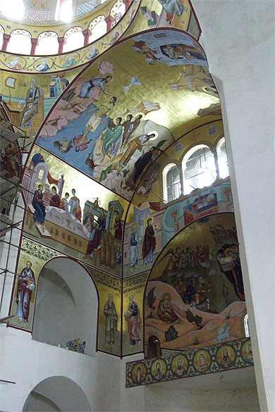 Saborni Hram Hristovog Vaskrsenja : fresques : Eglise : Saborni Hram ...