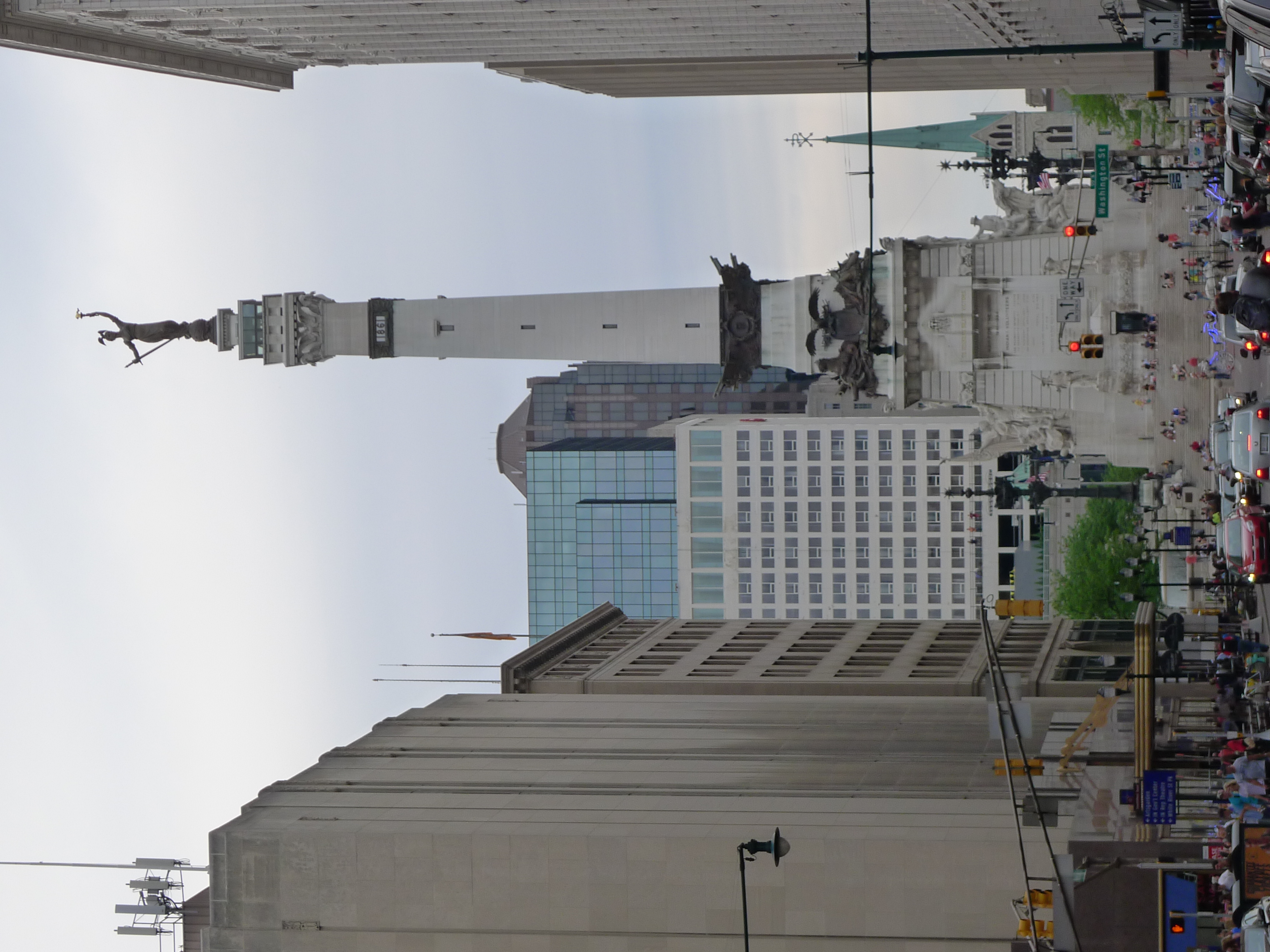 Indiana State Soldiers and Sailors Monument : Statues : Indianapolis ...