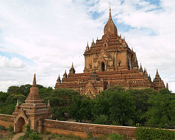 Pagode : Temples : Bagan (Pagan) : Centre du Myanmar : Birmanie ...