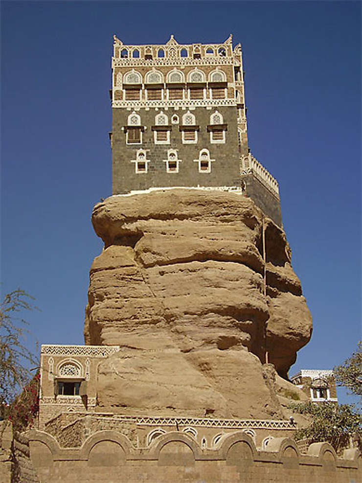 Dhar Al Hajjar : Dar Al Hajjar : Wadi Dahr : Yémen : Routard.com