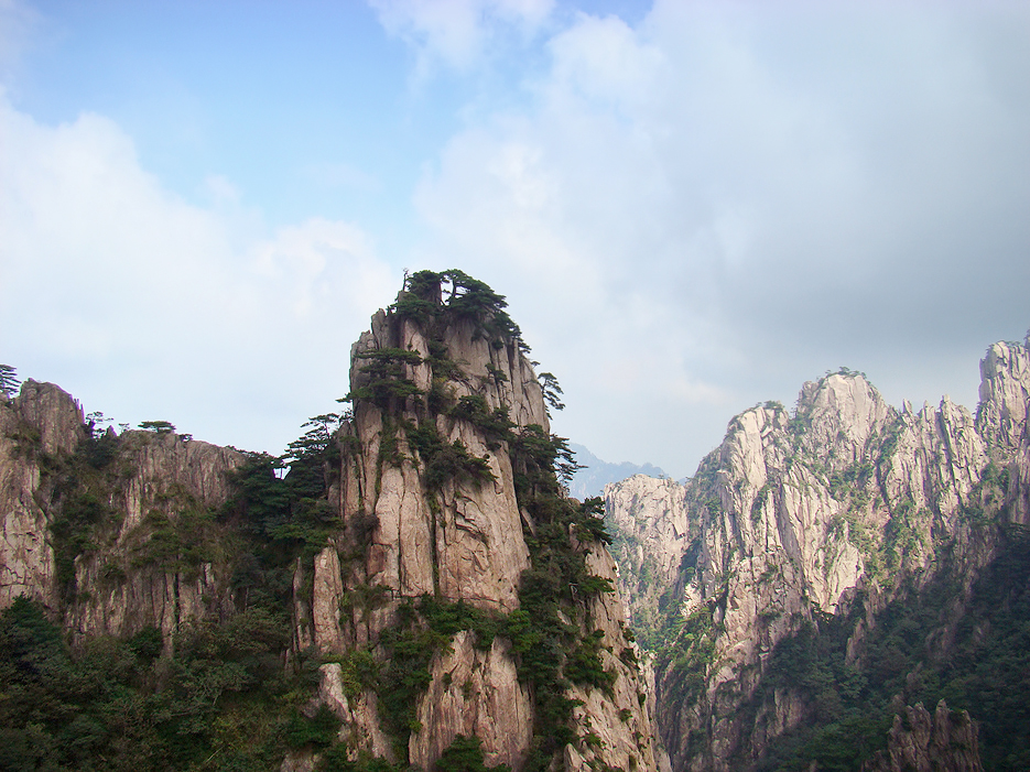 Huang Shan : Montagne : Huang Shan (la montagne jaune) : Anhui : Chine ...