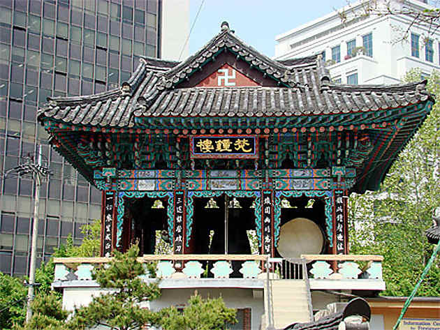 Jogyesa temple : Temples : Temple Jogye : Séoul : Corée du Sud ...