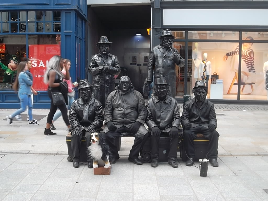 Statues au centre ville de Dublin : Statues : Dublin : Irlande ...